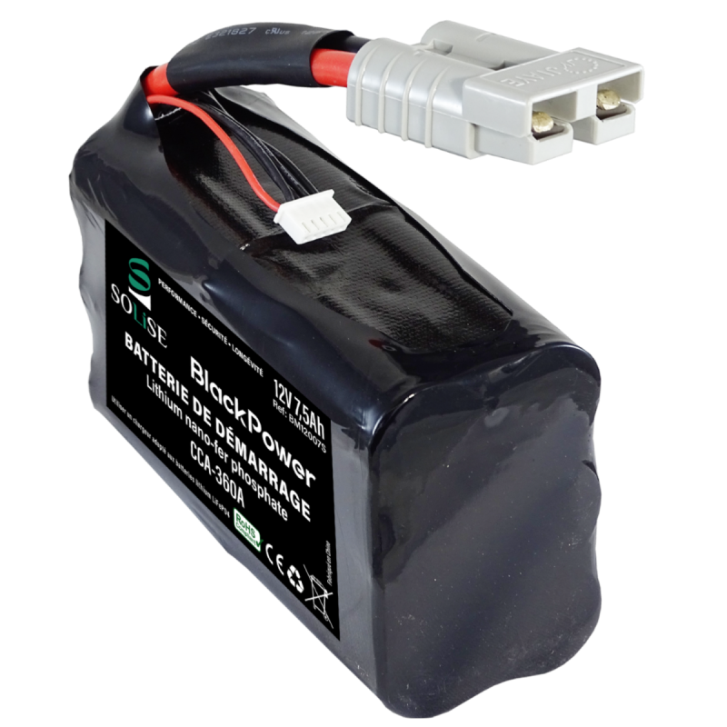 Batterie moto lithium haute performance